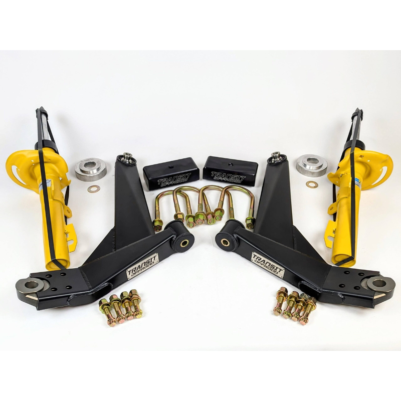 Ford Transit AWD 2″ Lift Kit with Adjustable Control Arms – Transit Van ...