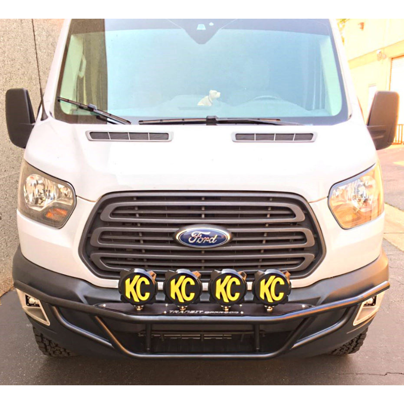 Upgrade Your Ford Transit: Tubular Full Front Bumper for Stylish Van ...
